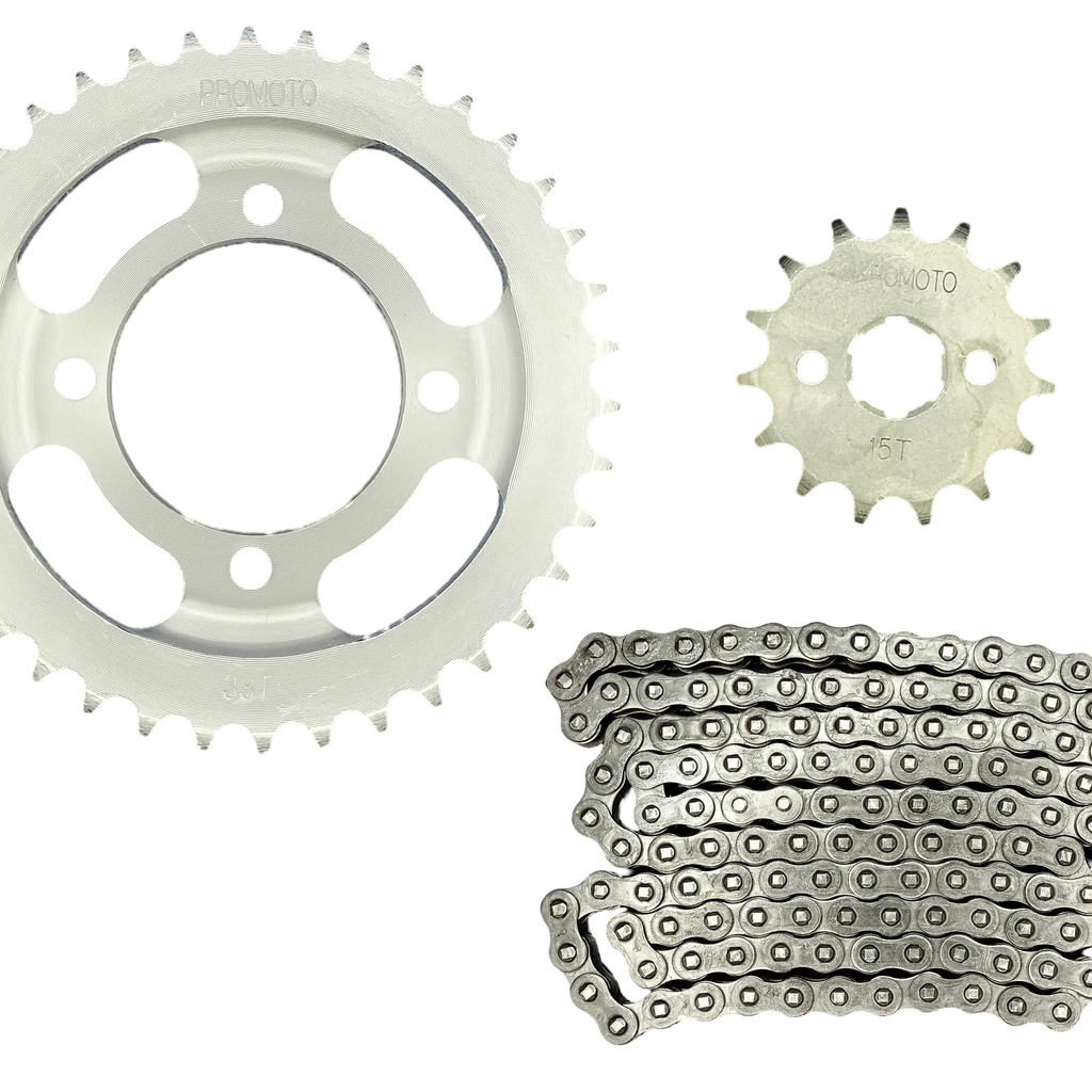 KIT CADENA 15/38 TOOL 125/ CGL 125 – Mundimotos MX